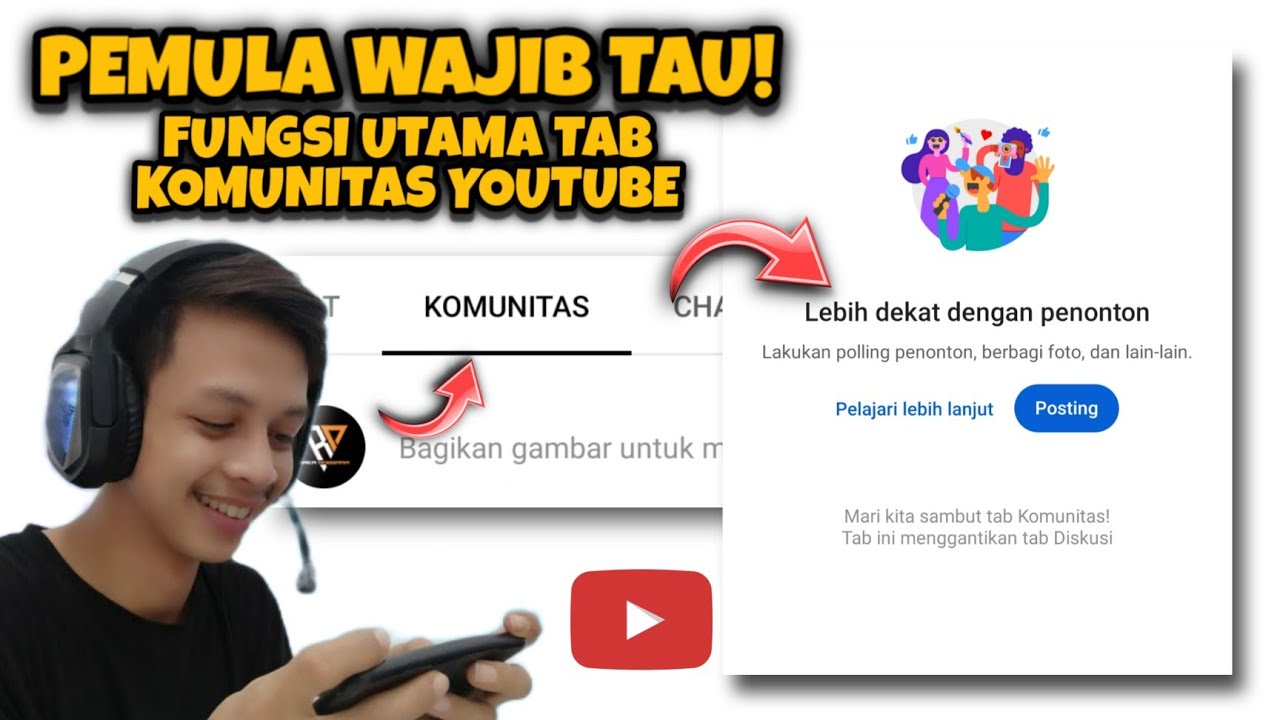 YouTube Community Tab Function‼️Community Tab Benefits