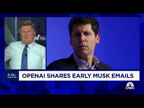 OpenAI shares Elon Musk emails urging startup to raise $1 billion, see Tesla as a cash cow