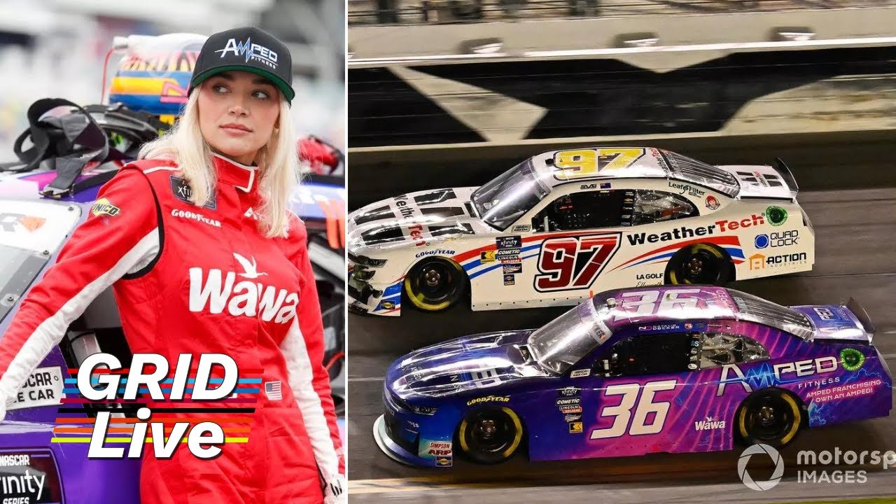 Natalie Decker leads laps in Xfinity Series return at Daytona | GRID Live Encore