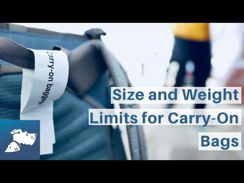 Size and Weight Limits for Carry-On Bags | Airfarewatchdog