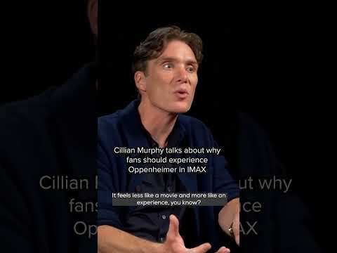 Take Cillian’s word for it, there’s no better way to experience #Oppenheimer than IMAX.