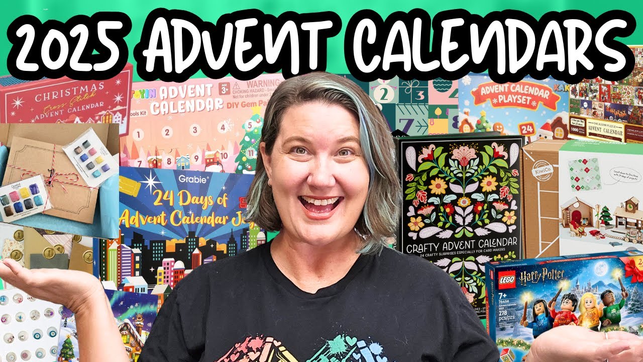 My Top Craft Advent Calendars for 2025 (15+ Unboxed & Reviewed)