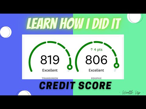 Get a PERFECT Credit Score - my 819 Credit Score 🤓