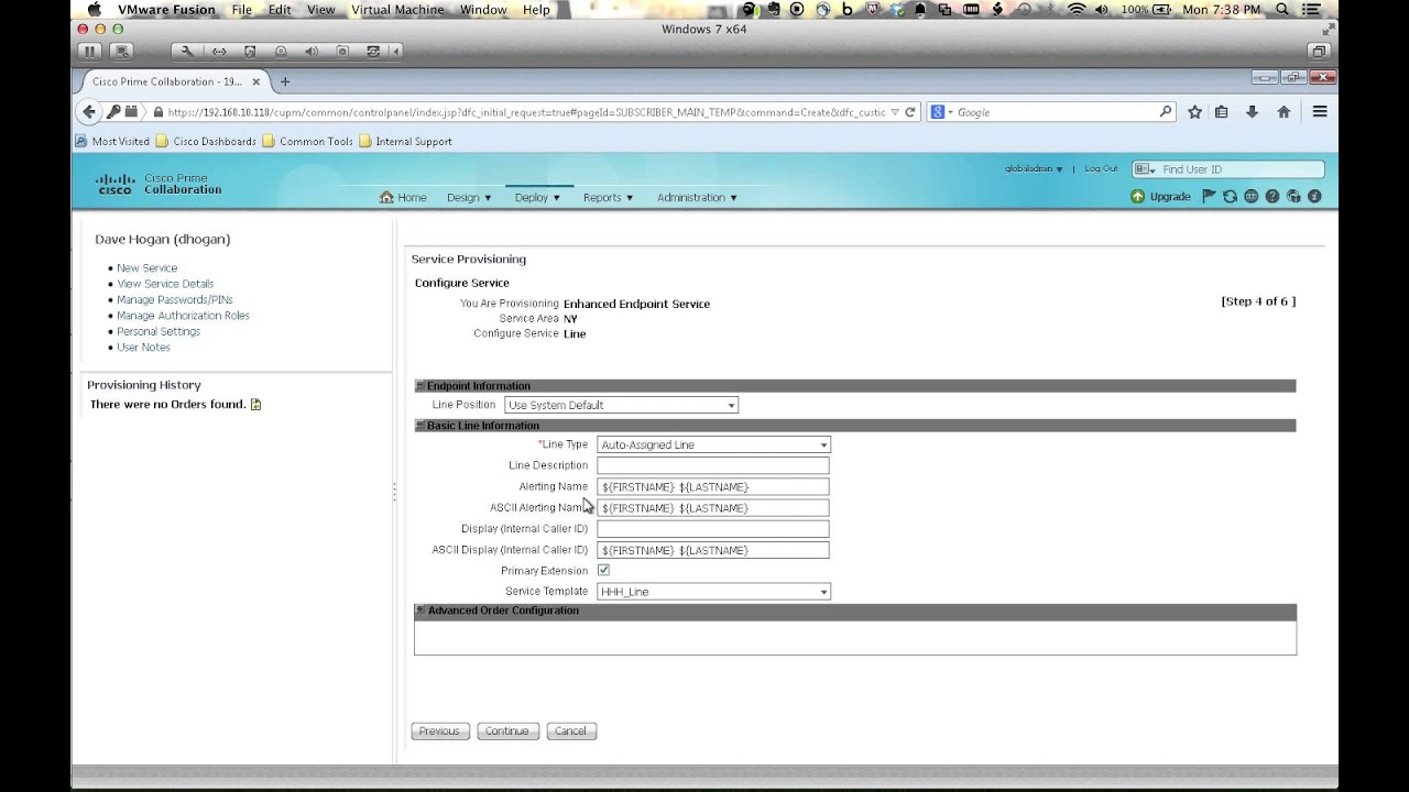 Prime Collaboration - Provisioning New Users