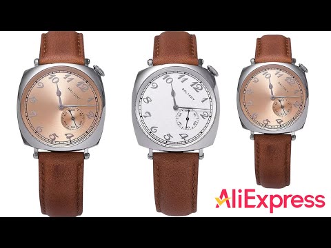 Automatic Mechanical Men’s Watch – Baltany 1921 ST1701 Vintage Sapphire Leather Waterproof 5Bar