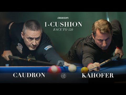 2025 European Cup Club Final 1C - Race to 120 - Frédéric CAUDRON vs Arnim KAHOFER