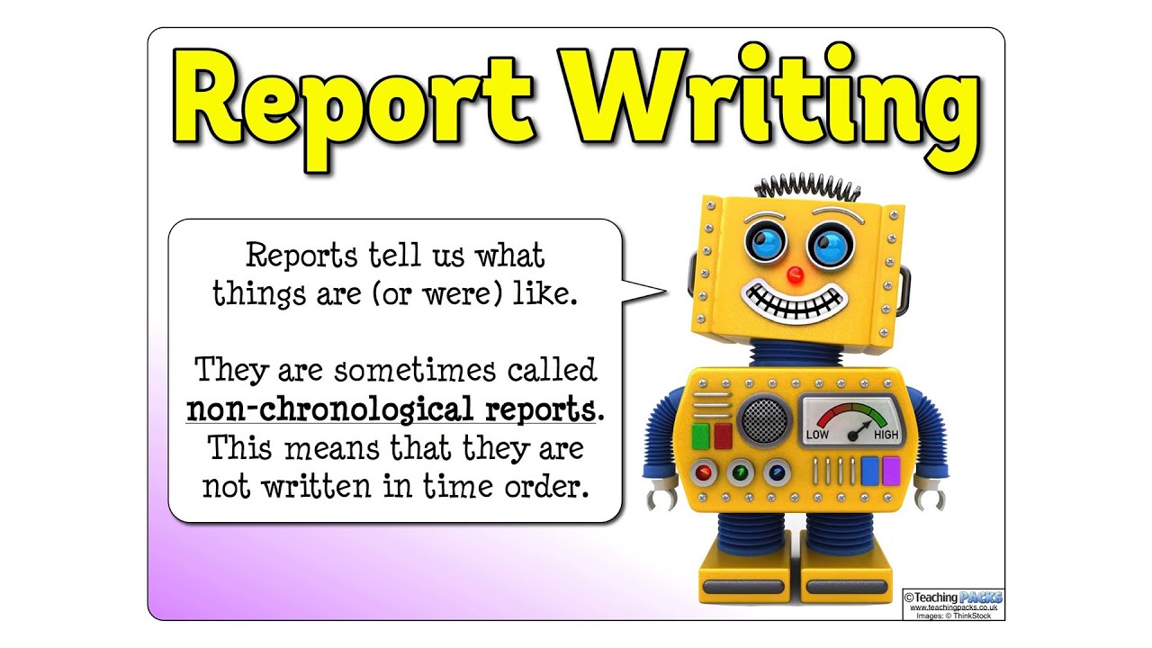 The Report Writing Pack - Teaching Resources