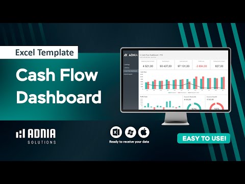 Cash Flow Dashboard Template