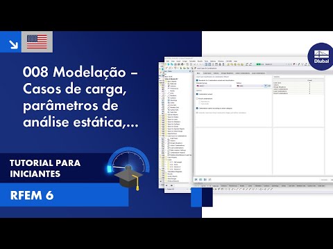 [EN] RFEM 6 Tutorial for Beginners | 010 Load Cases | Static Analysis Settings | Analysis Type (USA)
