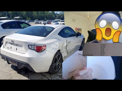 This is HOW MUCH I paid for my SALVAGE Scion FRS