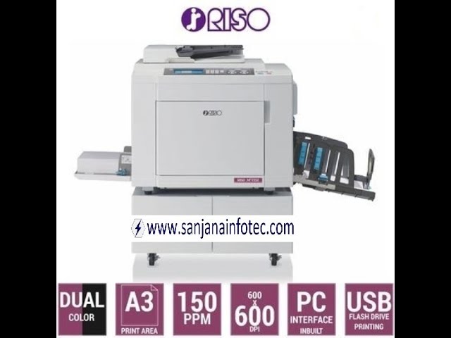 Riso MF A3 Series - Riso A3 Dual Drum Digital Duplicator, Risograph MF 9350 Distributor ...