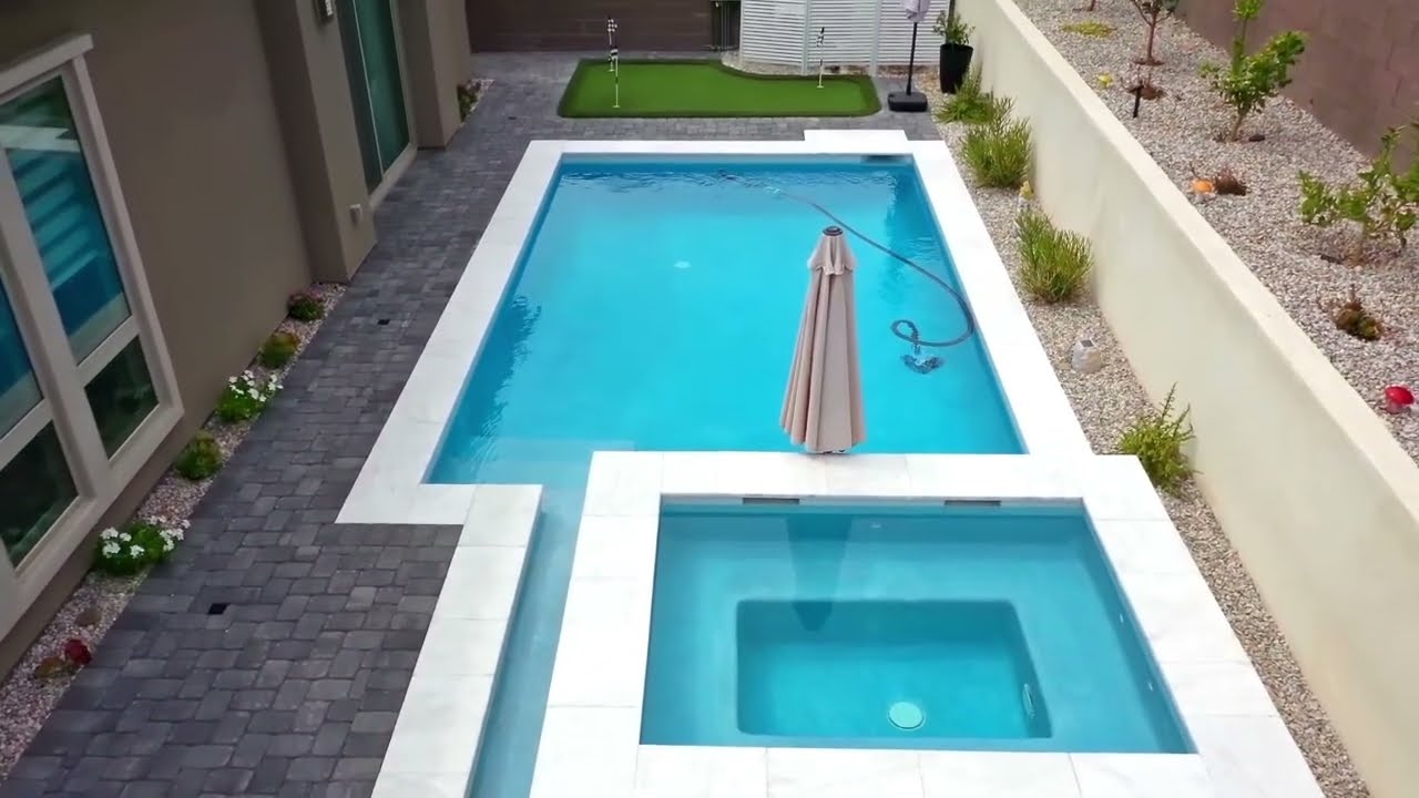 Modern Backyard Pool & Spa Design | Pools R Us