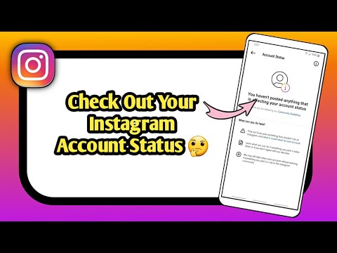 How To Check Account Status On Instagram