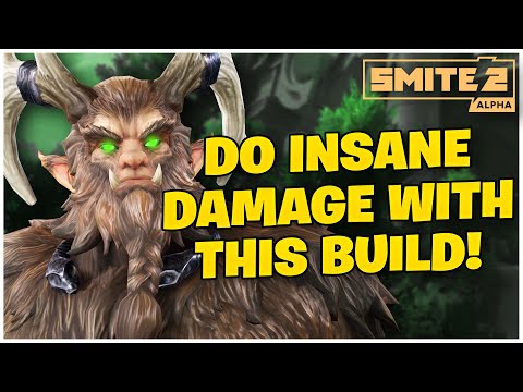 DO INSANE DAMAGE WITH THIS BUILD! SMITE 2 CERNUNNOS