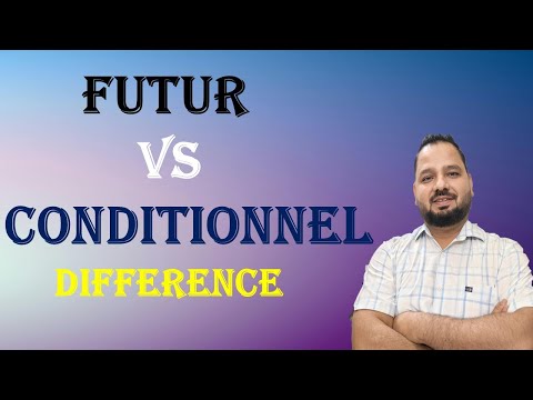 Difference between le futur and le conditionnel || future simple vs conditional difference