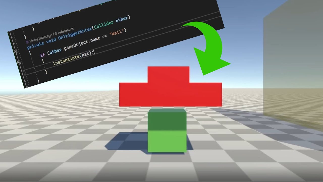 Spawning GameObjects on Player - Unity C# Tutorial