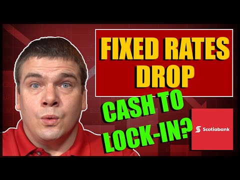 Mortgage Rates Canada - Year End Update - Fixed Rates Down, Scotia Offers Cash for Locking In