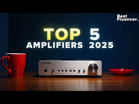 Top 5 Amplifiers for Home & Studio – 2025 Buying Guide!
