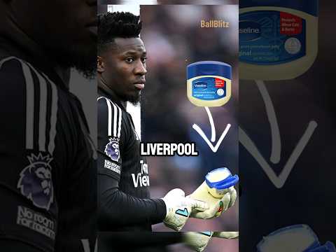 Why onana applied vaseline on his gloves?🗿🤔
