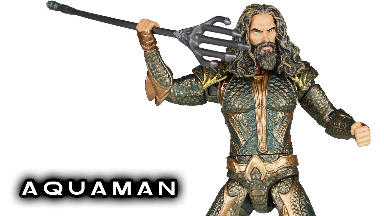 DC Multiverse AQUAMAN Justice League Action Figure Toy Review