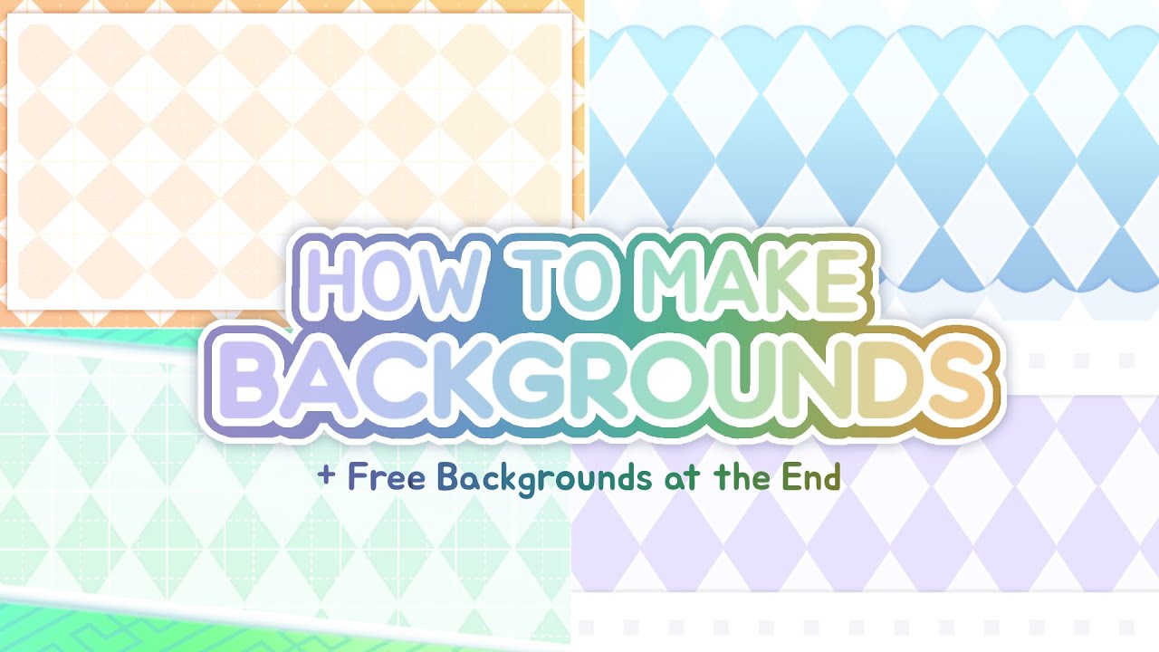 [TUTORIAL] How to create Backgrounds in IbisPaintX + FREE Backgrounds