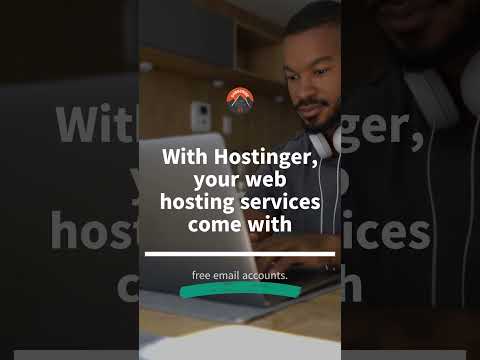 Hostinger's Web Hosting Services with Email Accounts