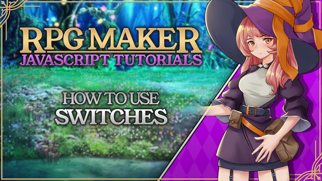 Switches with JAVASCRIPT | RPG Maker MV & MZ Tutorial #rpgmaker #javascript #gamedev