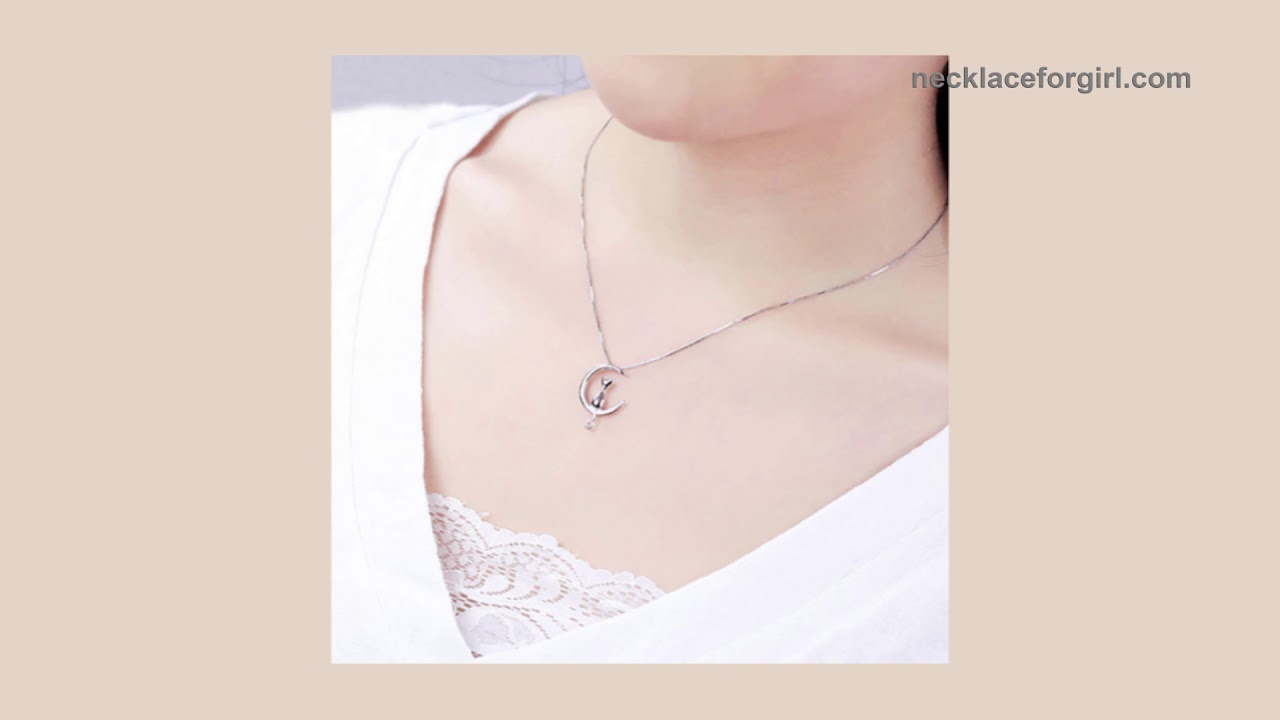 Cat Moon Pendant Necklace