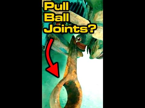 Easily Remove Ball Joint From Knuckle! #Shorts