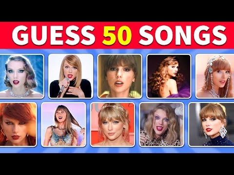 Guess Top 50 Taylor Swift Songs ๐ค | Most Popular Music Quiz