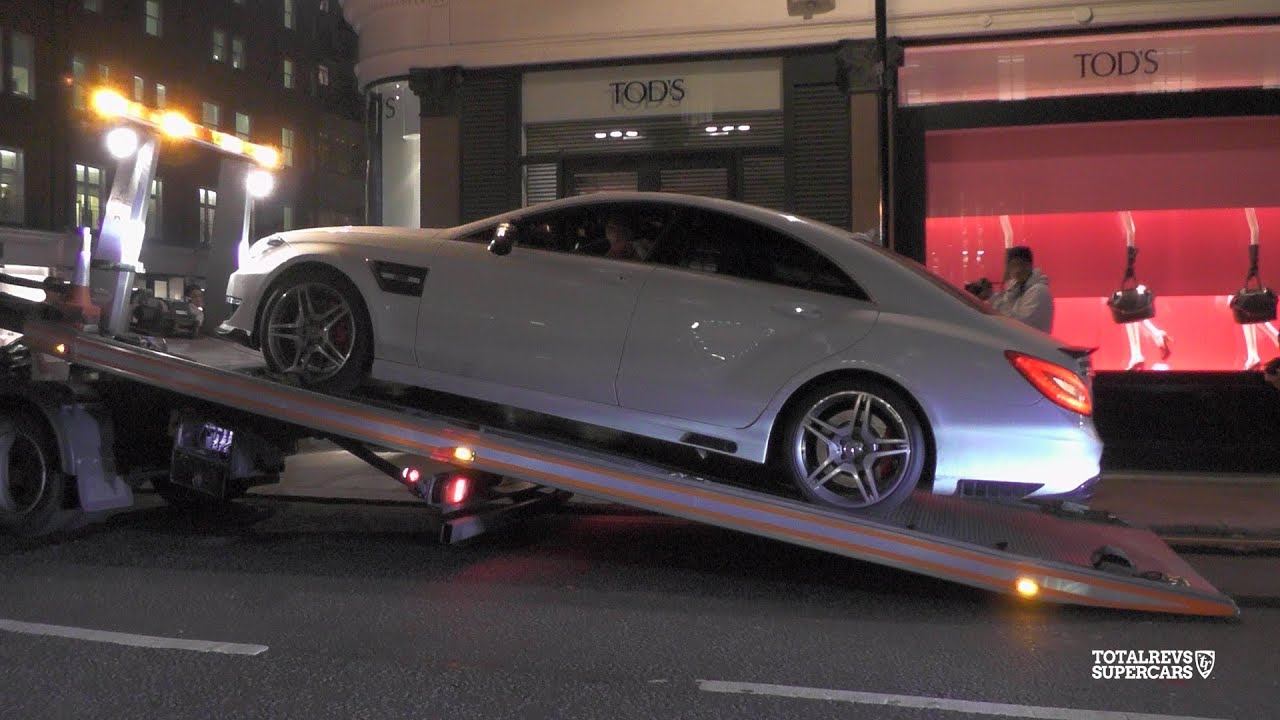 Brabus CLS 63 AMG Seized by Police in London - autoevolution
