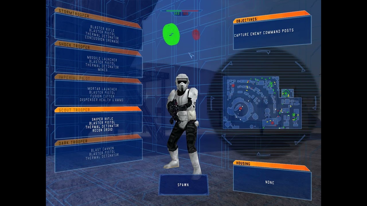 Proof Of Concept - HD Weapons Pack in vanilla SWBF1