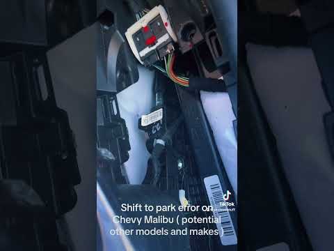 Repair Shift to park Chevy Malibu