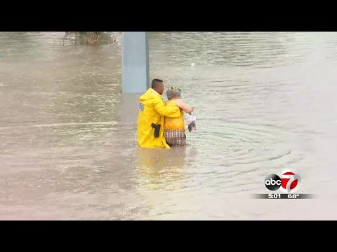 Flash floods result in submerged cars, rescues across El Paso