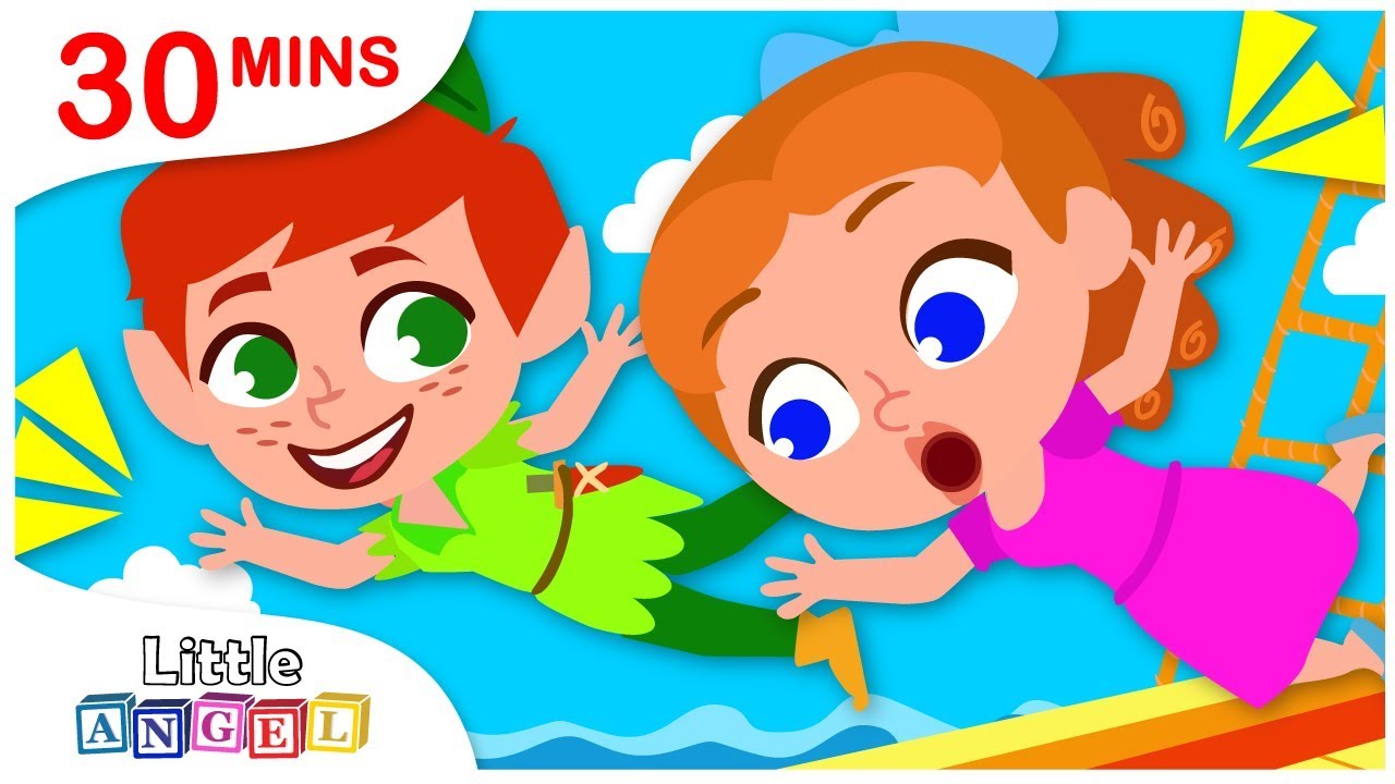 Peter Pan & Tinker Bell, Apples & Bananas, No No Safety Tips, Nursery Rhymes by Little Angel