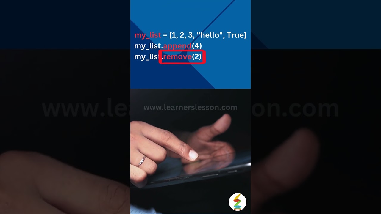 Lists in Python | Python interview question | LearnersLesson | #shorts #pythonprogramming #python