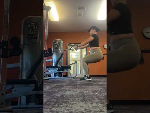 Close Grip Row - alternative if the seated row is not available