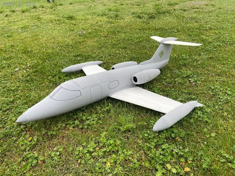 👽 Lear-Jet 23 a twin 50mm EDF・ 3D File for 3D printing・Cults