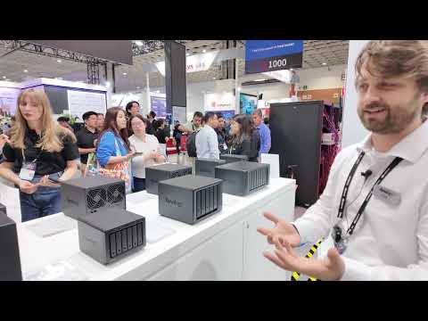 Synology DS1525+ & DS1825+ NAS Showcased at Computex 2025: USB-C DX525 Expansion, 2.5GbE
