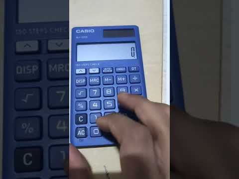 How to do fractional exponent on simple calculator #shorts