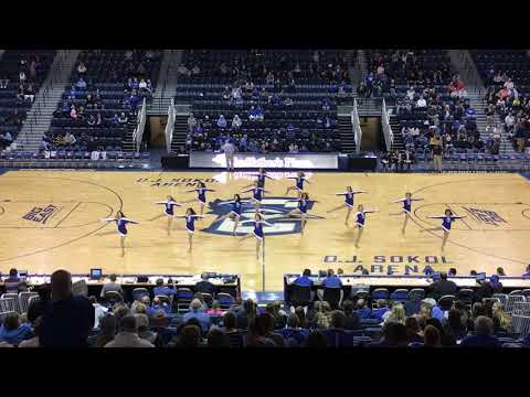 Creighton Dance Team Performance WBB 10/18