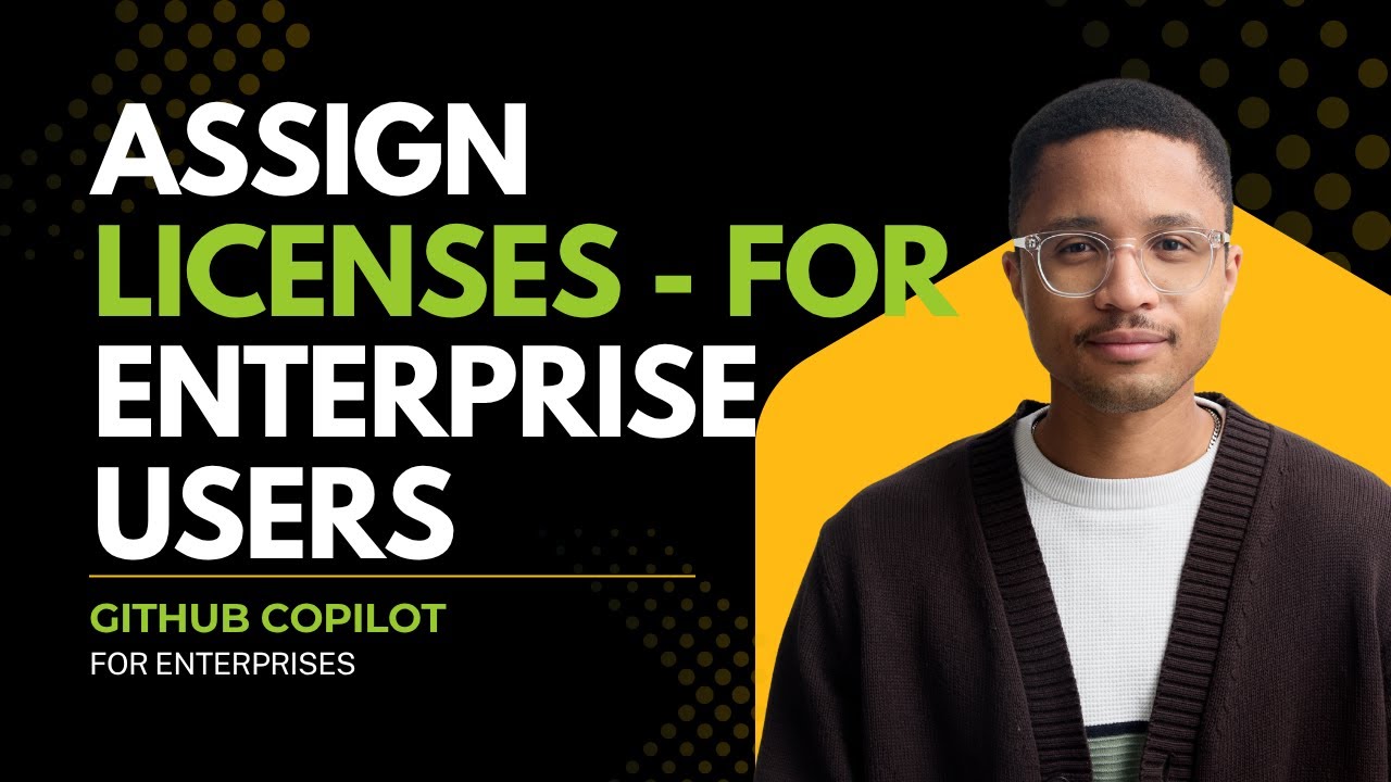 Assign GitHub Copilot Licenses (users on GitHub Enterprise)