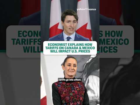 How tariffs on Canada and Mexico will impact U.S. prices: Economist explains #shorts