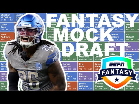2025 Fantasy Football Mock Draft | 12-Team PPR - 6th Pick