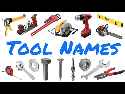 50 Tool Names in English | Learn tool names | Improve and expand your English vocabulary | Lesson 19