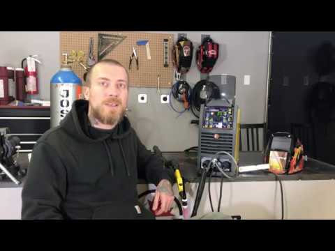 TIG Welding Tutorial, TIG AC DC 300 Amps, Three Phase by Canaweld, Part 1