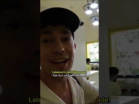 $3 Lemonade speaking Arabic in Lebanon