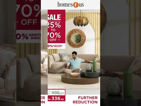 Homes r Us | Sale 25-70% OFF & additional 10% off | Oman
