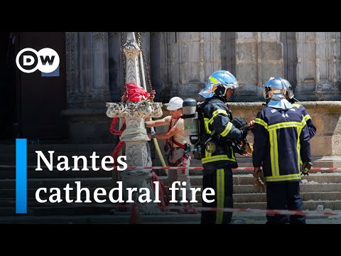 French police arrest suspect over Nantes cathedral fire | DW News