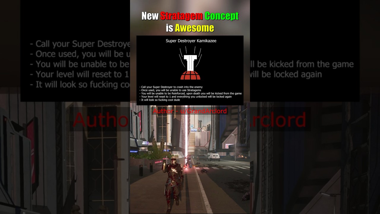 We need this Super Destroyer Stratagem right now!